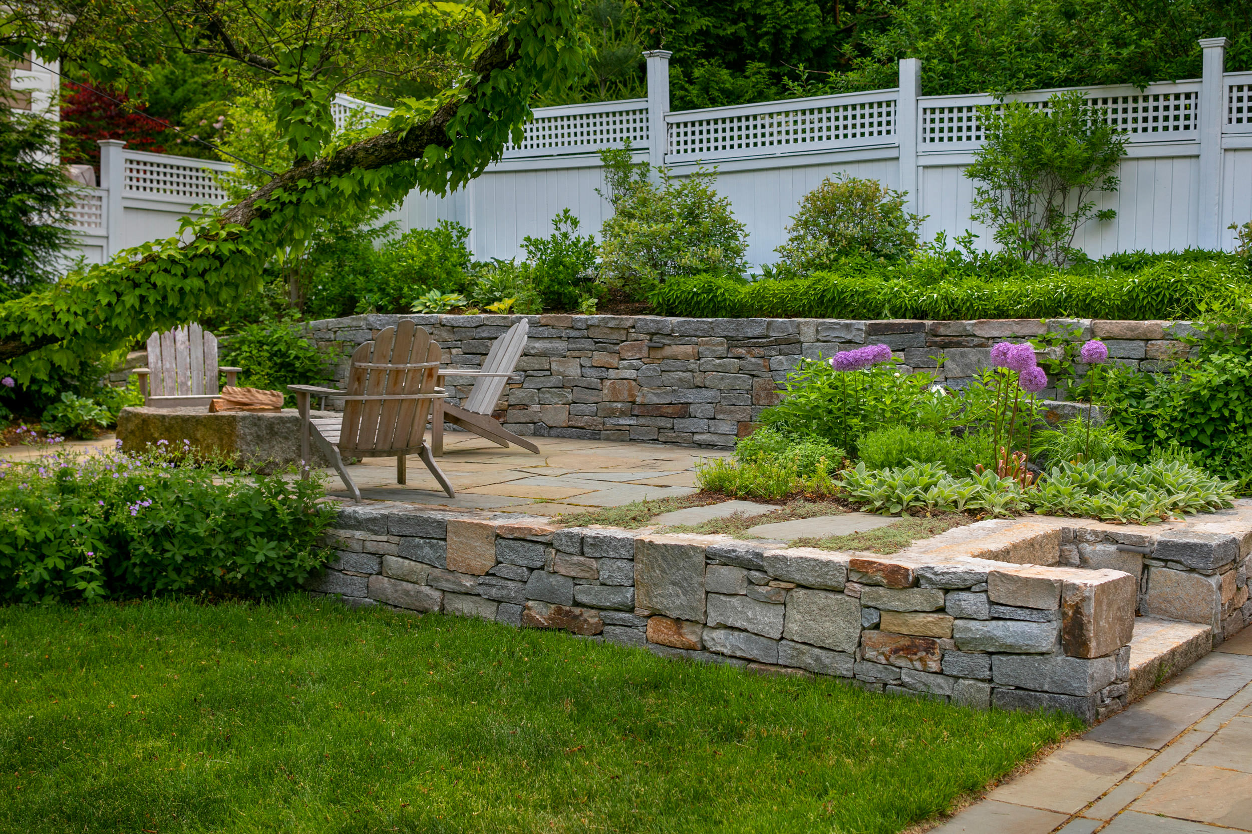 Brookline Terraced Garden - Offshoots